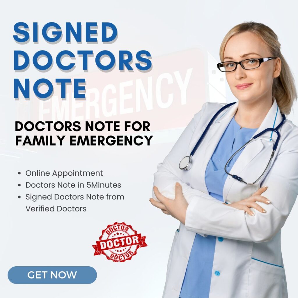 Doctors Note for flu Template Sample Printable